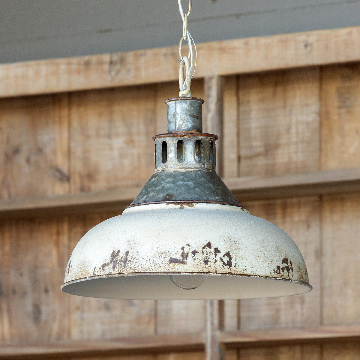 Antique Hanging Lights - The Reclaimed Farmhouse